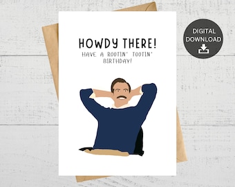 Roy Kent Fathers Day Card Funny Rude Father's Card Dad - Etsy