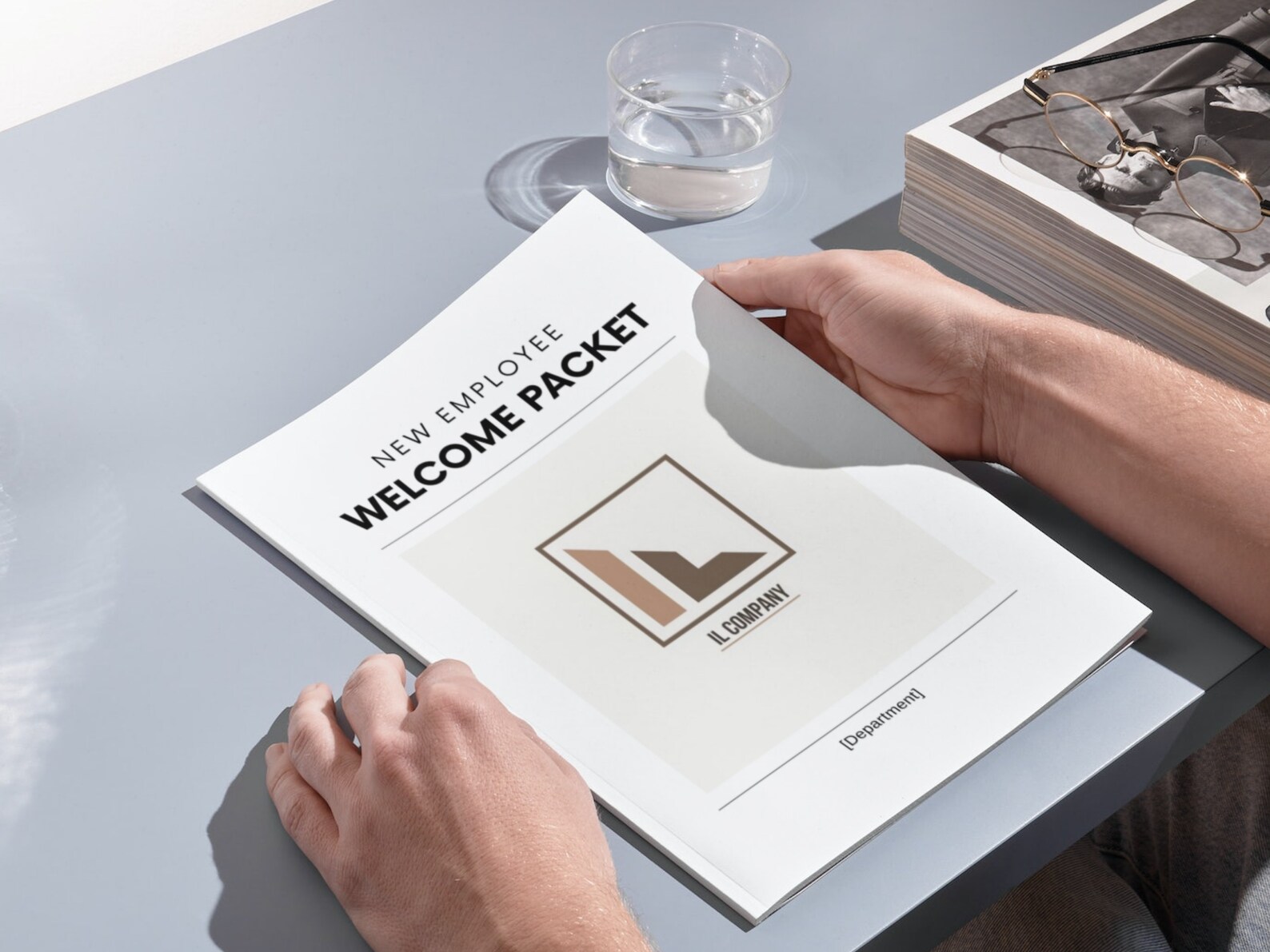 New Employee Welcome Packet Editable Canva Template, for New Hire ...