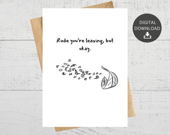 Personalized Coworker Leaving Card Work Bestie Leaving Gift - Etsy