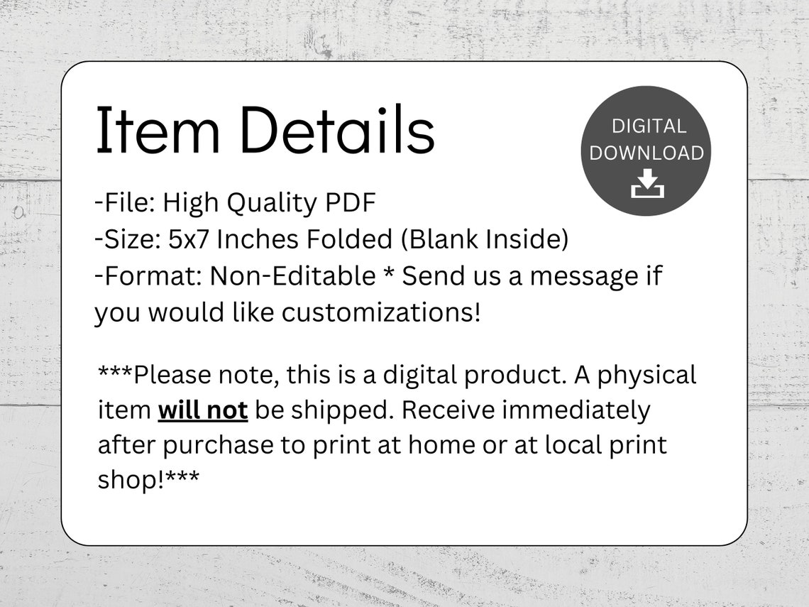 Thank You Chef Printable Greeting Card, Instant Digital Download - Etsy