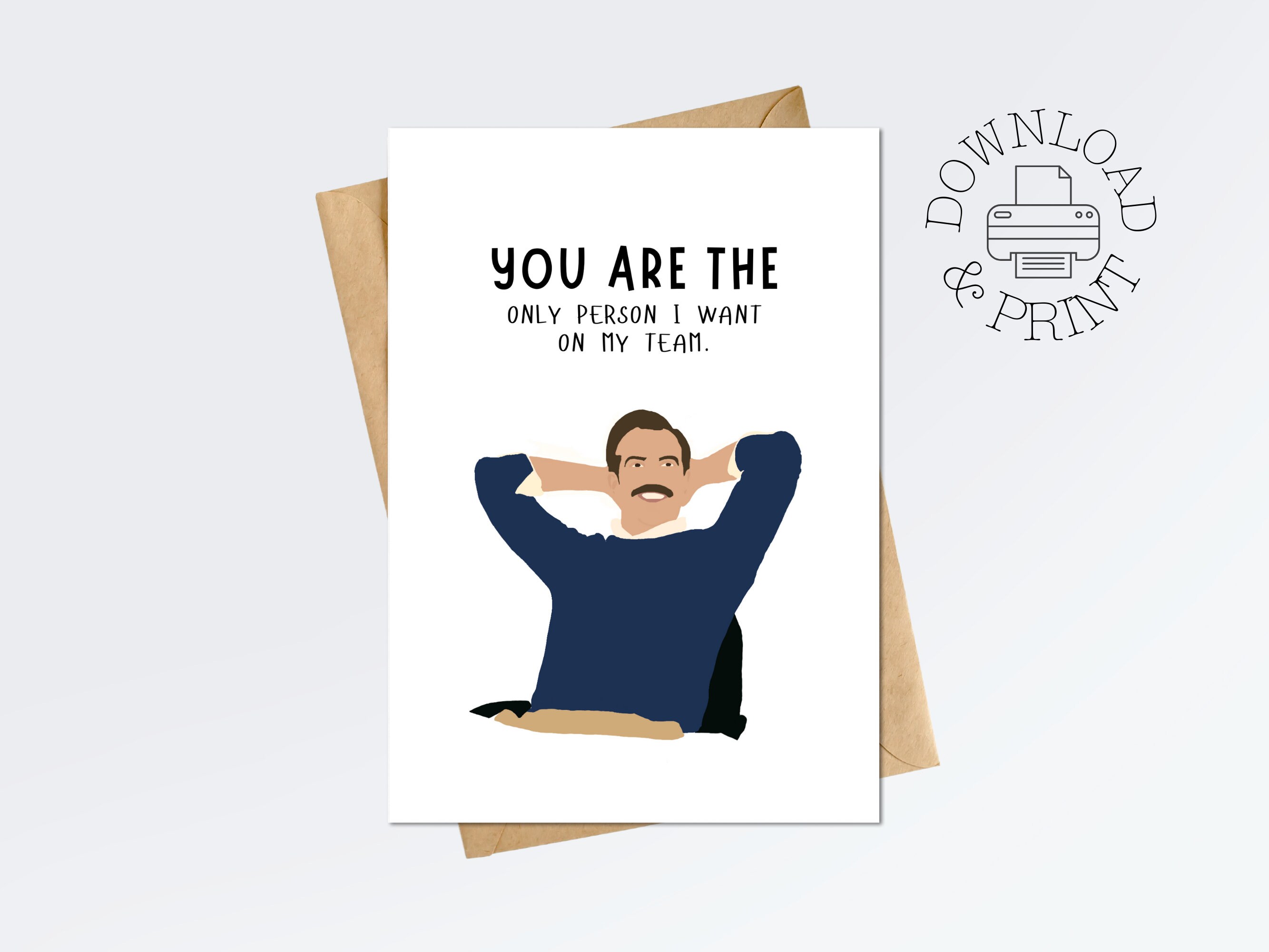 Set of 3 Printable Cards, Fan Gift, Birthday, Congratulations, and ...