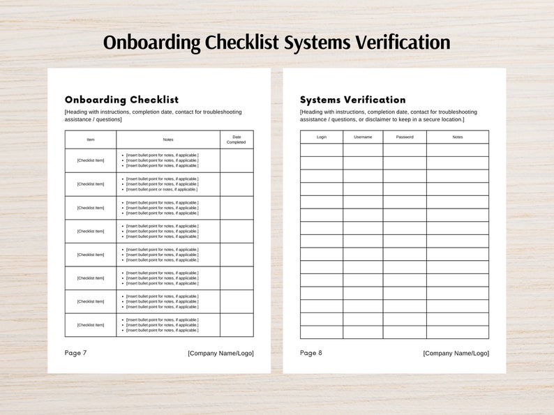 New Employee Welcome Packet Editable Canva Template, for New Hire ...