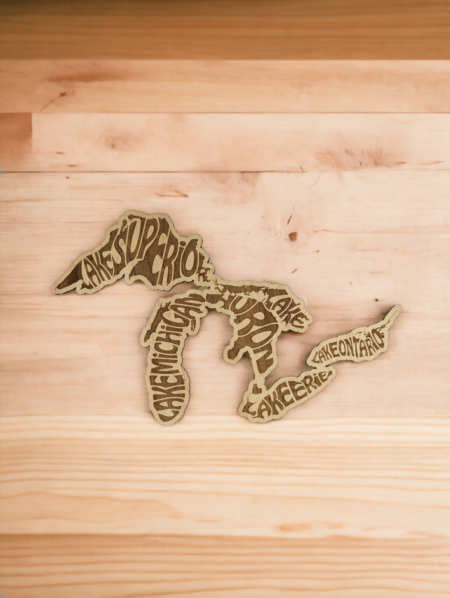 Great Lakes Magnet/lake Magnet/lake Michigan/lake Huron/lake - Etsy