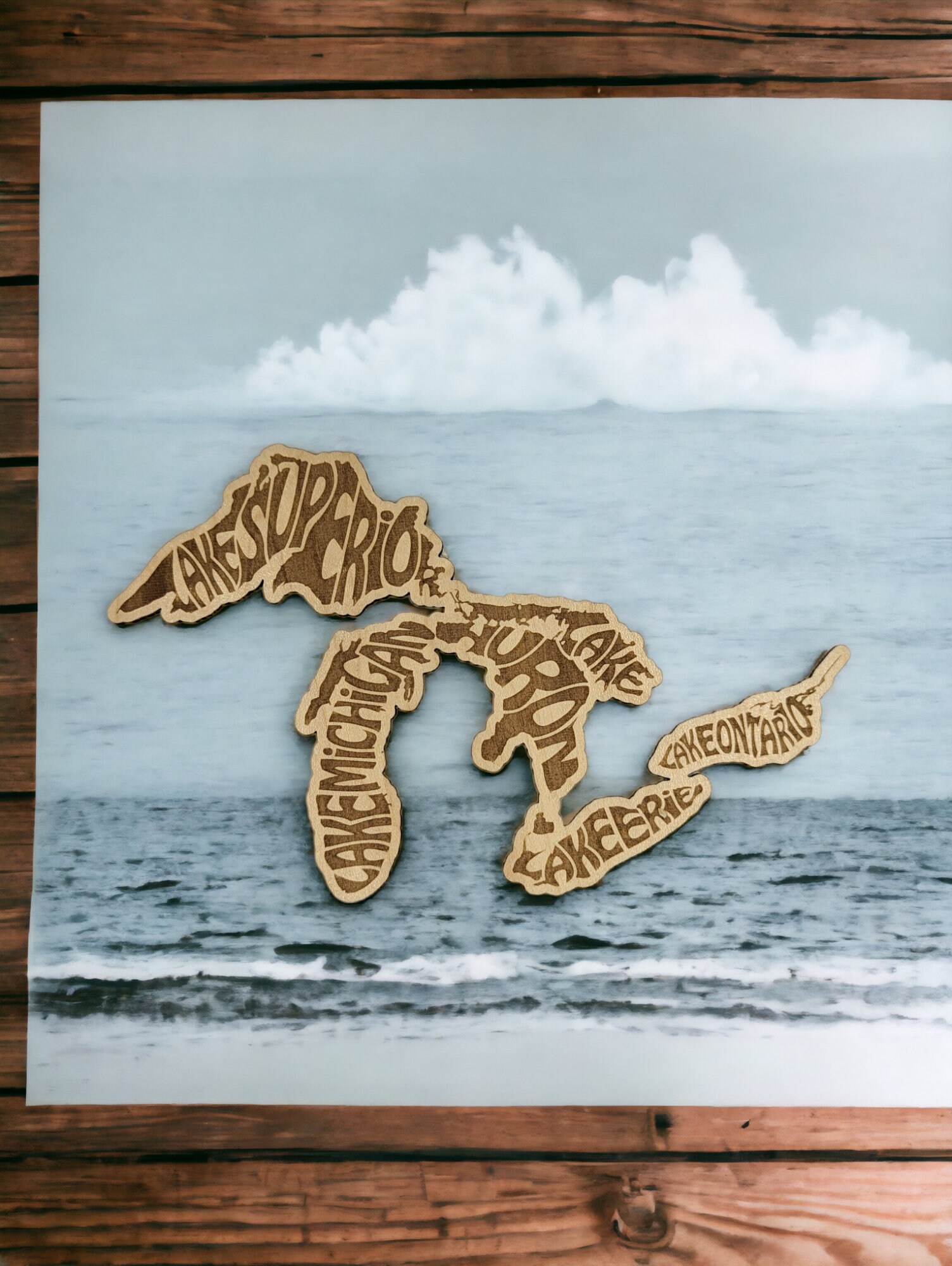 Great Lakes Magnet/lake Magnet/lake Michigan/lake Huron/lake - Etsy