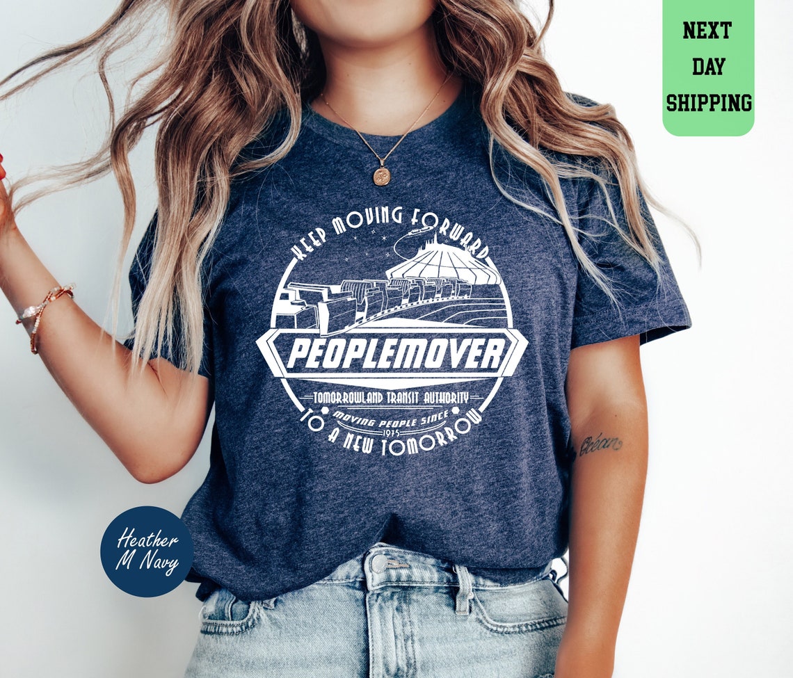 People Mover Shirt, Space Mountain Shirt, People Mover Family Vacation ...