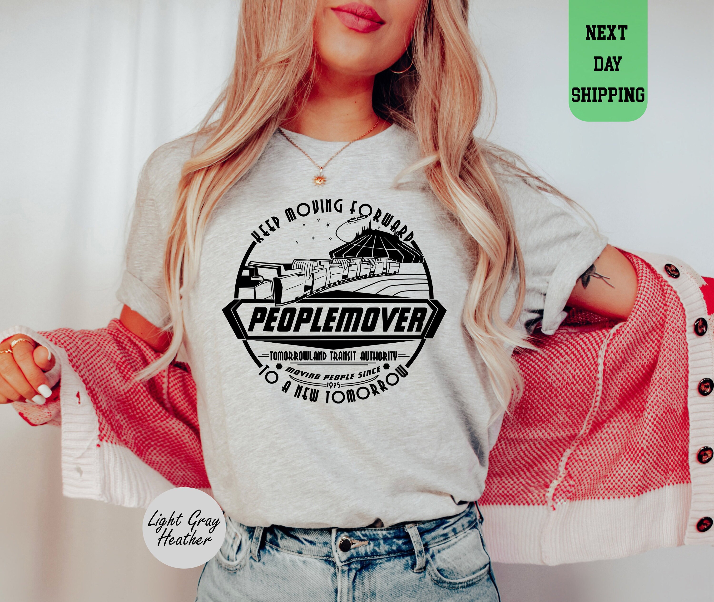 People Mover Shirt, Space Mountain Shirt, People Mover Family Vacation ...
