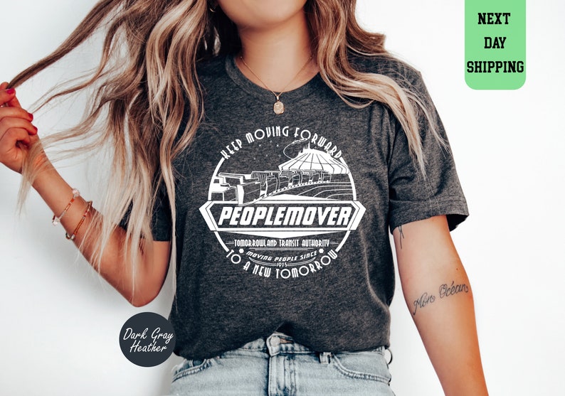 People Mover Shirt, Space Mountain Shirt, People Mover Family Vacation ...