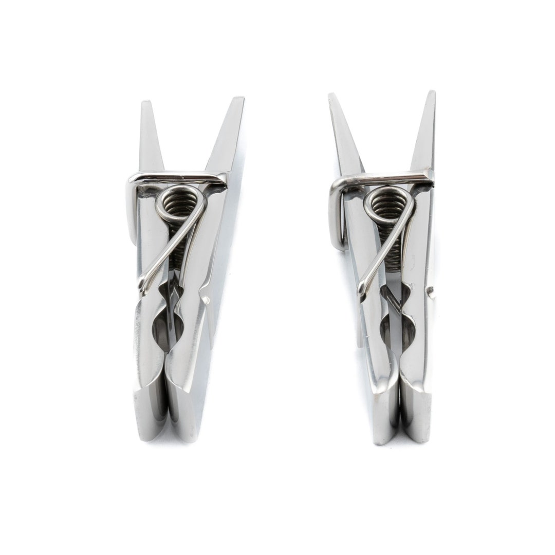 Stainless Steel Clothes Peg Nipple Clamps Solid Billet Steel - Etsy Canada