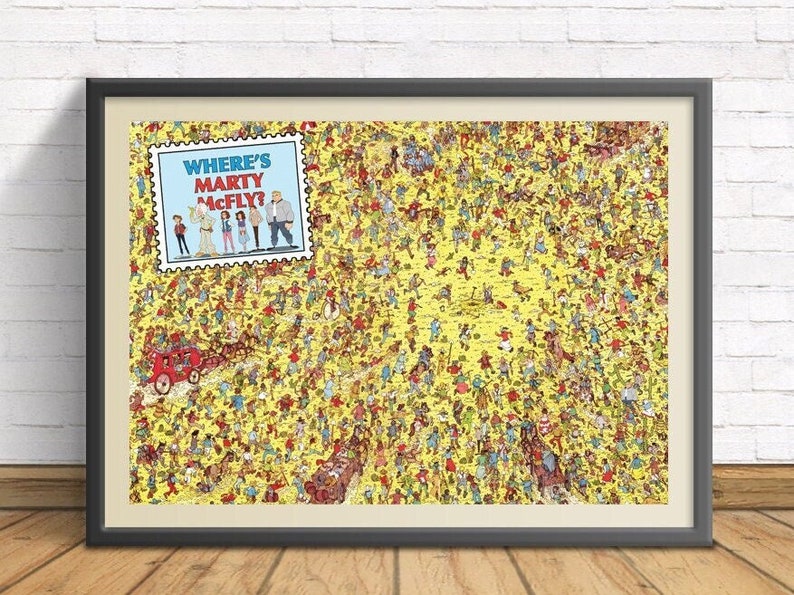 Where's Mcfly & Friends? Where's Waldo/wally Parody - Pop Culture ...