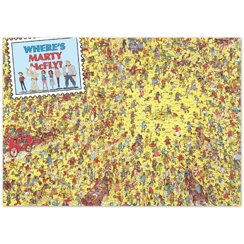 Where's Mcfly & Friends? Where's Waldo/wally Parody - Pop Culture ...