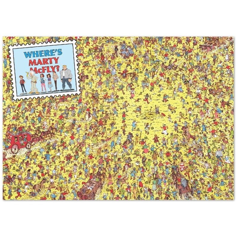 Where's Mcfly & Friends? Where's Waldo/wally Parody - Pop Culture ...