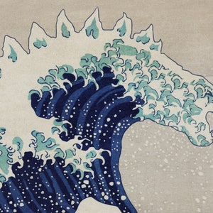 What If? Hokusai Loved Godzilla - the Great Wave off Kanagawa (the King ...