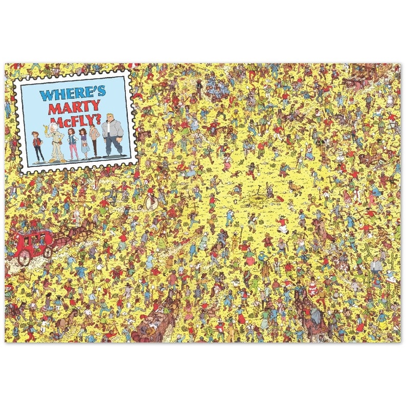 Where's Mcfly & Friends? Where's Waldo/wally Parody - Pop Culture ...