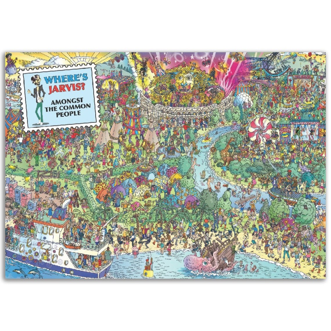 Where's Jarvis Where's Waldo/wally Parody Pop Culture Poster Print - Etsy