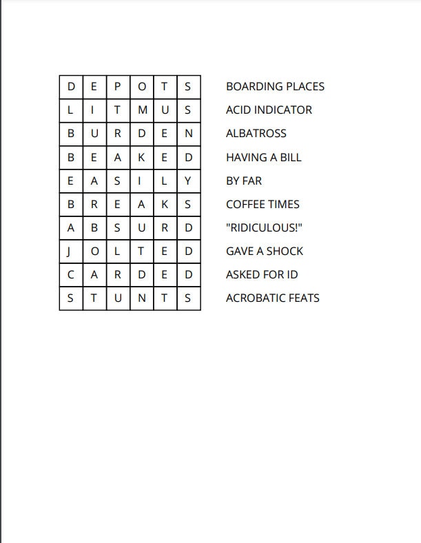 Wow! 100 Word Tetris Games + Solutions You Can Play Now! - Etsy