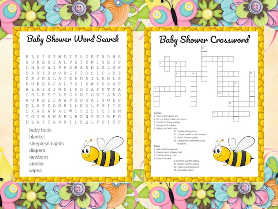 Bumble Bee Shower Games