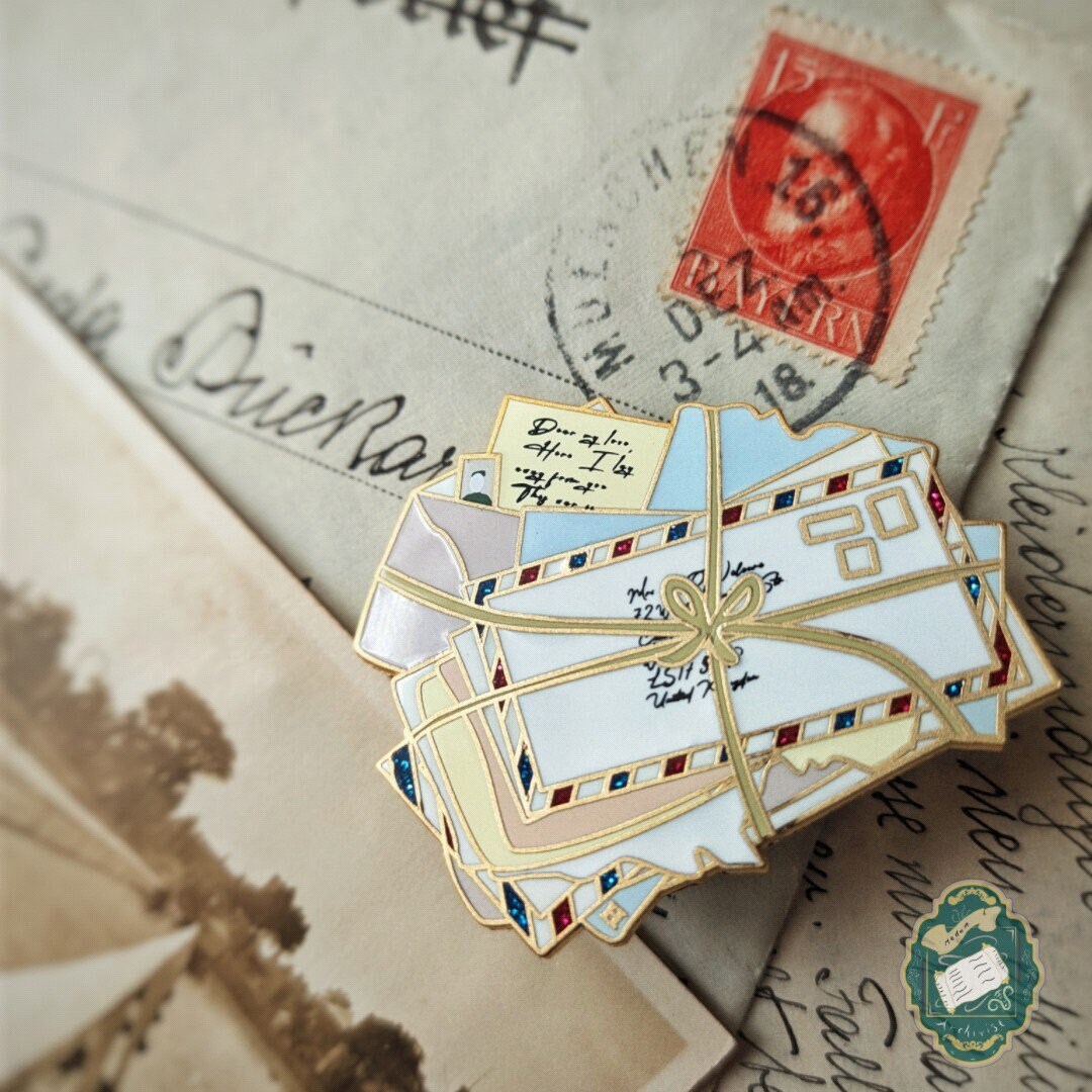 Periods Collection: WW2 History Love Letter Enamel Pin Badge Gift - Etsy