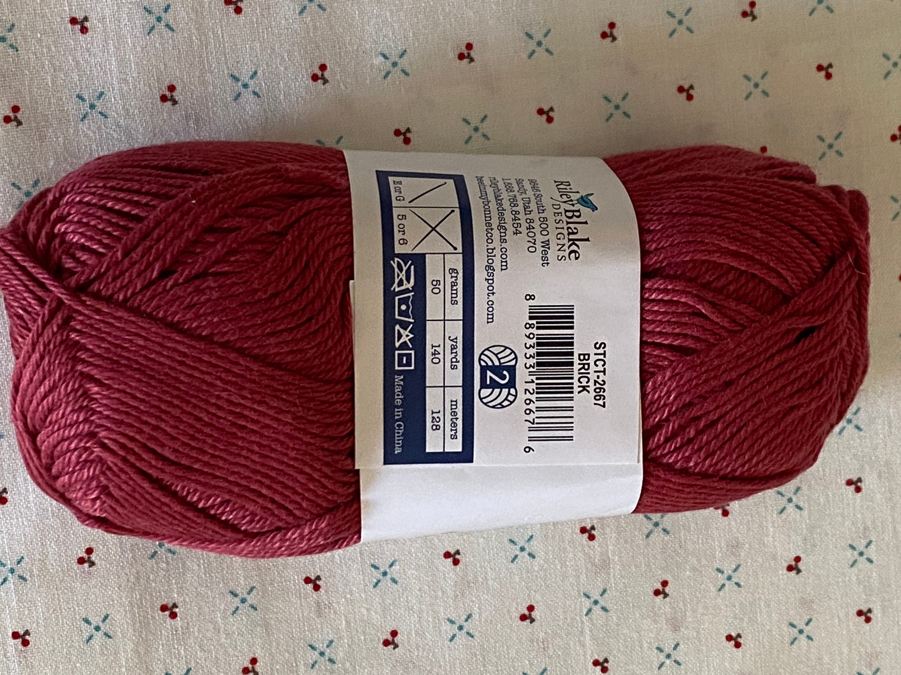 Lori Holt Chunky Thread in Brick - Etsy