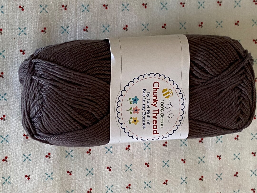 Lori Holt Chunky Thread in Steel - Etsy