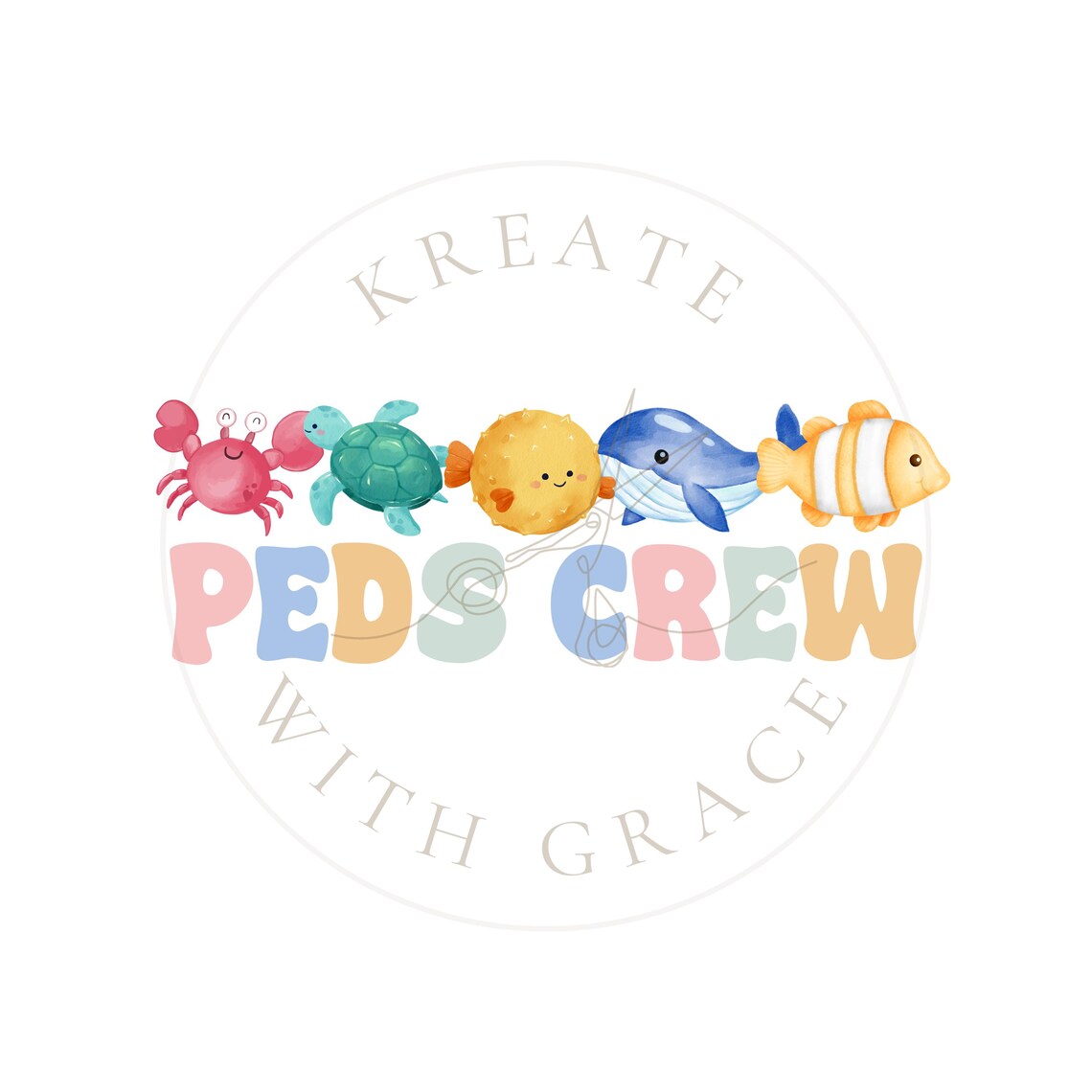 Peds, Pediatric Crew PNG File - Etsy