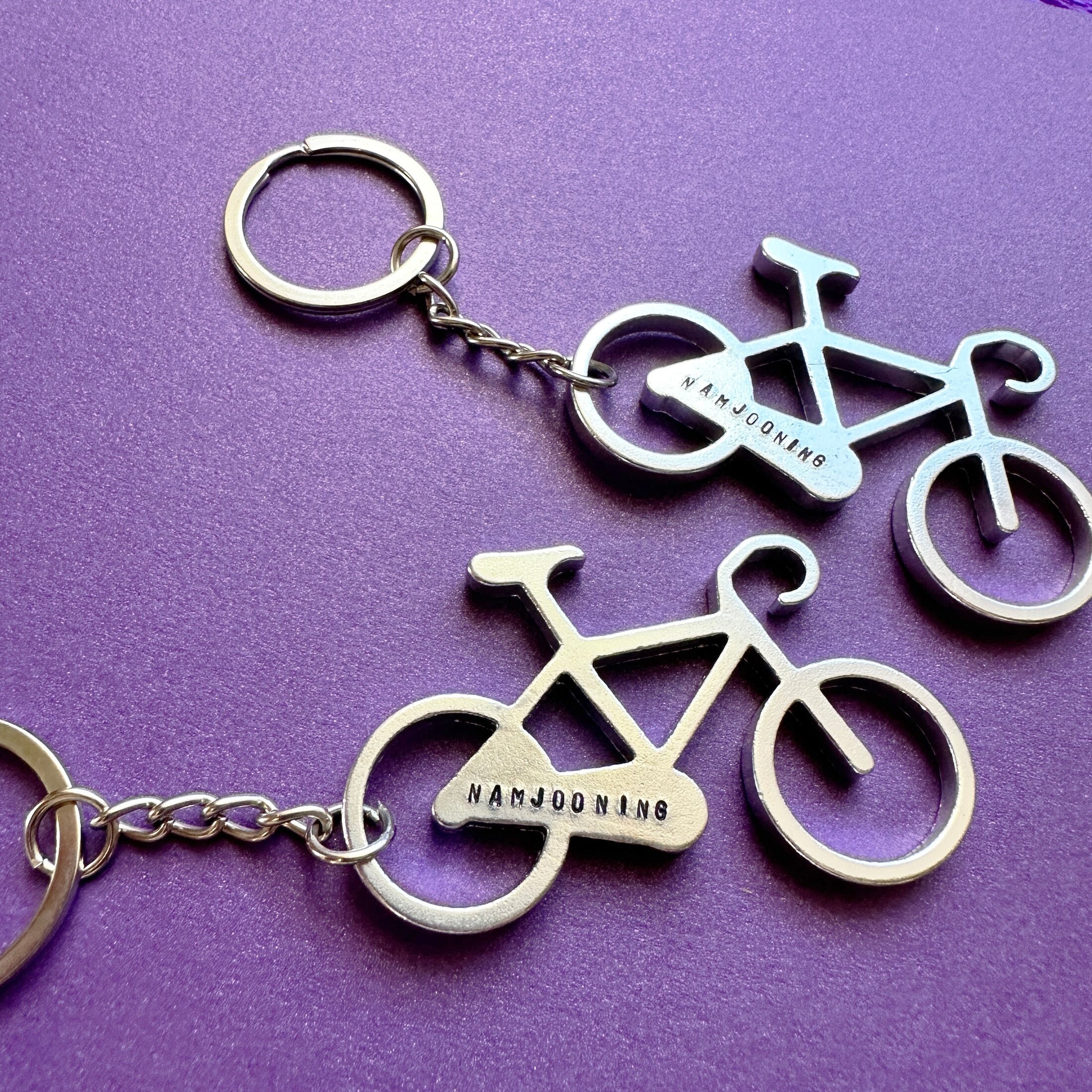 BTS Namjooning Bike Keychain Bottle Opener RM Merch Gift ARMY Bicycle ...