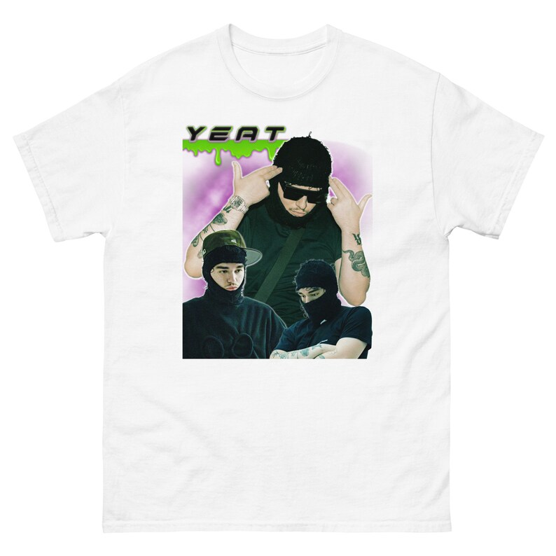 Yeat Vintage Style T-shirt, Yeat T-shirt, Rapper T-shirts, Yeat Graphic Tee - Etsy