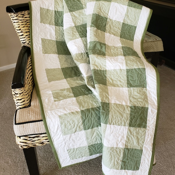 Green Patchwork - Etsy