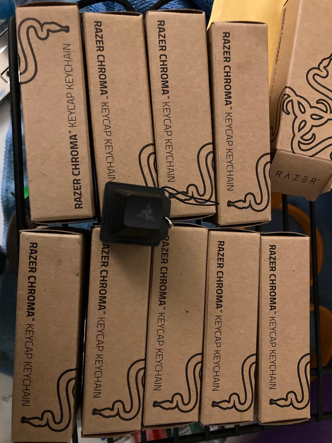 Razer Chroma Keycap Keychains Clicky Fidget Toy 10 Each Order - Etsy