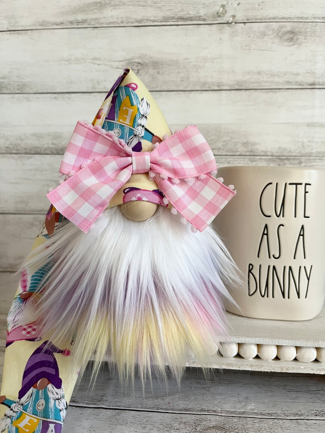 Easter Gnome. Spring Gnome. Easter Decor. Tier Tray Decor. Rae Dunn ...