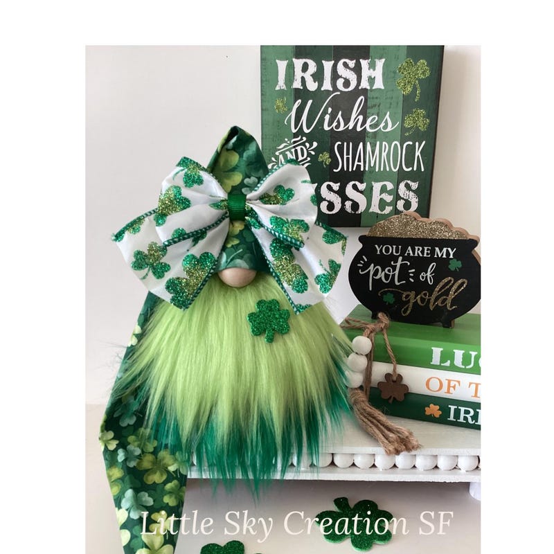 St Patricks Day Gnome - Etsy