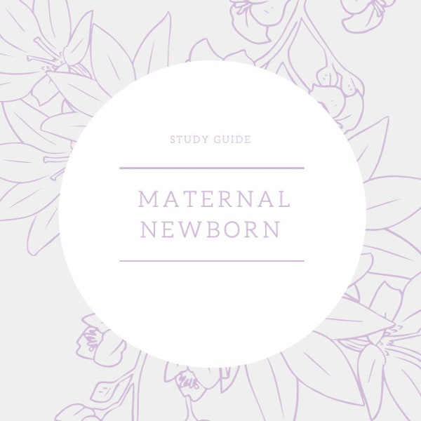 Maternal Newborn Nursing - Etsy