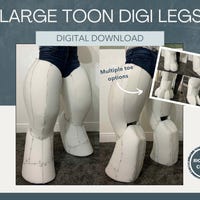 Digigrade Leg Fursuit Pattern - Etsy