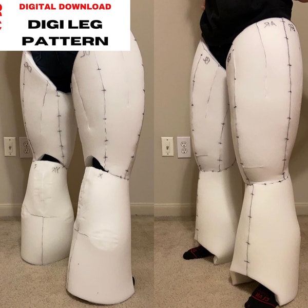 Hollow Digi Leg Pattern - Etsy