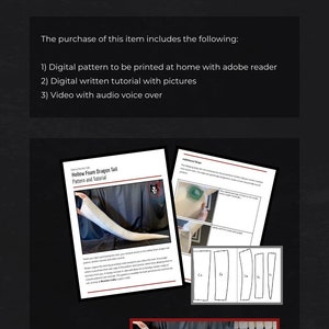 Hollow Foam Dragon Tail Pattern - Etsy