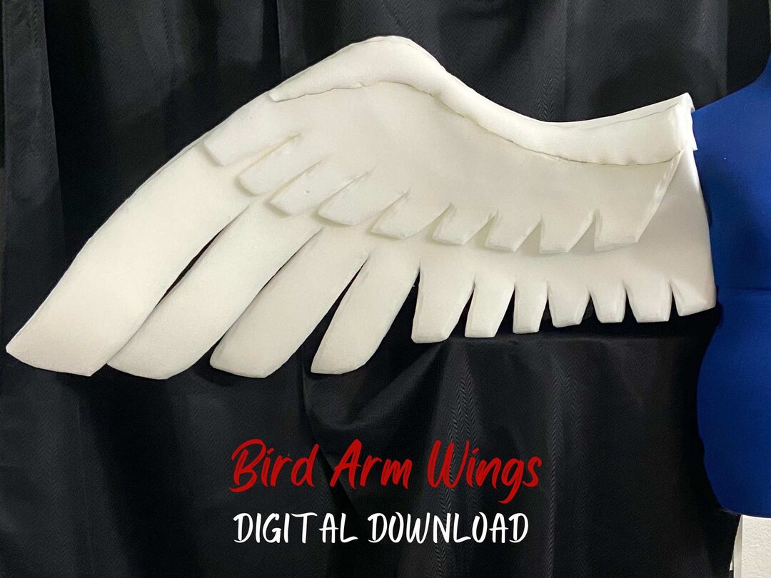 Bird Arm Wing Pattern - Etsy Australia