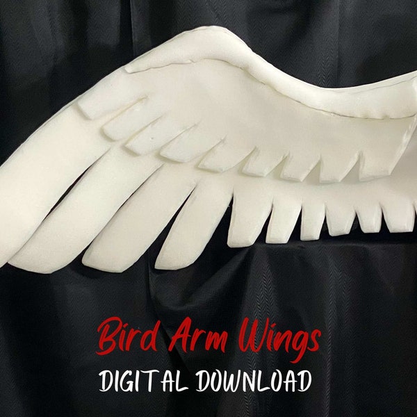 Bird Arm Wing Pattern - Etsy