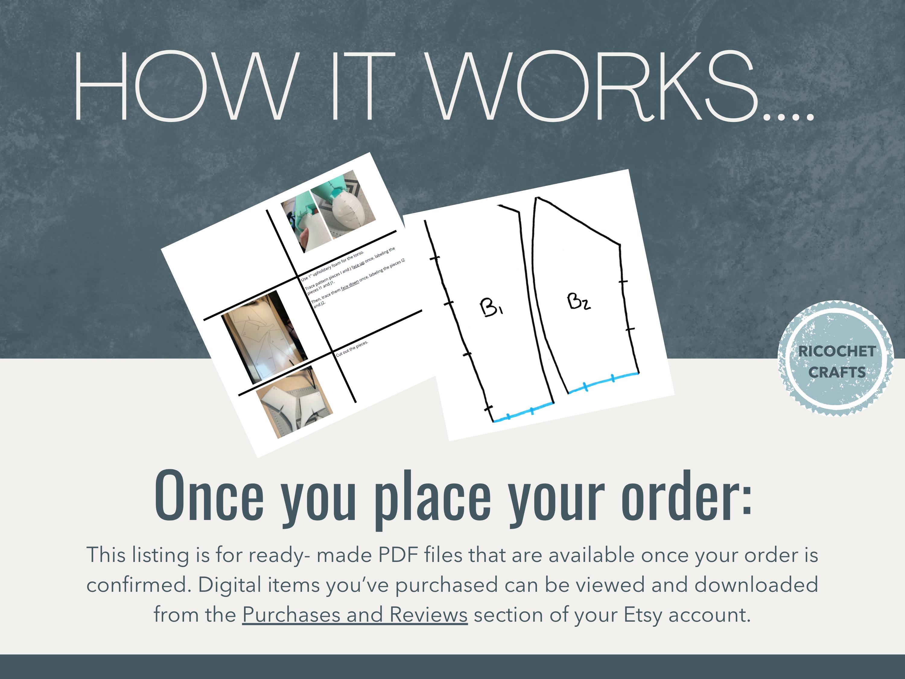 Hollow Foam Bird Digi Leg Pattern - Etsy Ireland