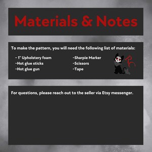 Hollow Foam Dragon Tail Pattern - Etsy