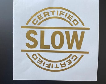 Vinyl Stickers & Decals for Cars/car Sticker. Vinyl Decal/ Live Slow ...