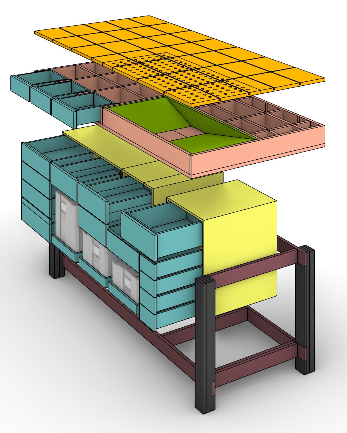 The Outfeed Torsion Box Table // Digital Plans // Woodworking - Etsy
