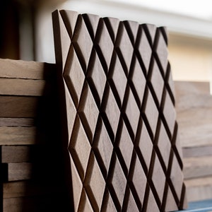 CNC Diamond Wood Pattern / CNC Patterns - Etsy