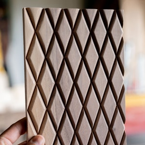 CNC Diamond Wood Pattern / CNC Patterns - Etsy