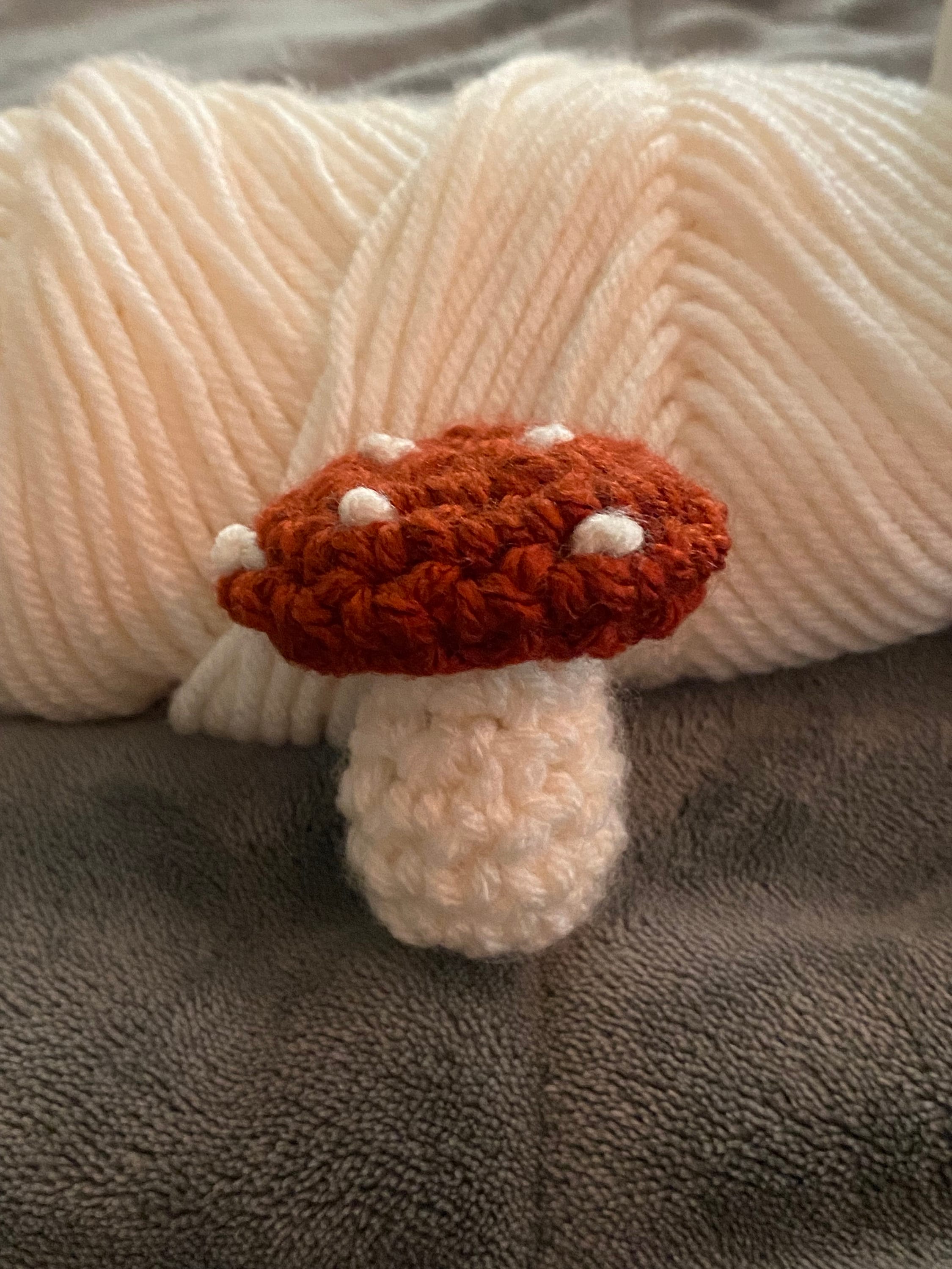 Mini Mushroom Crochet Pattern - Etsy