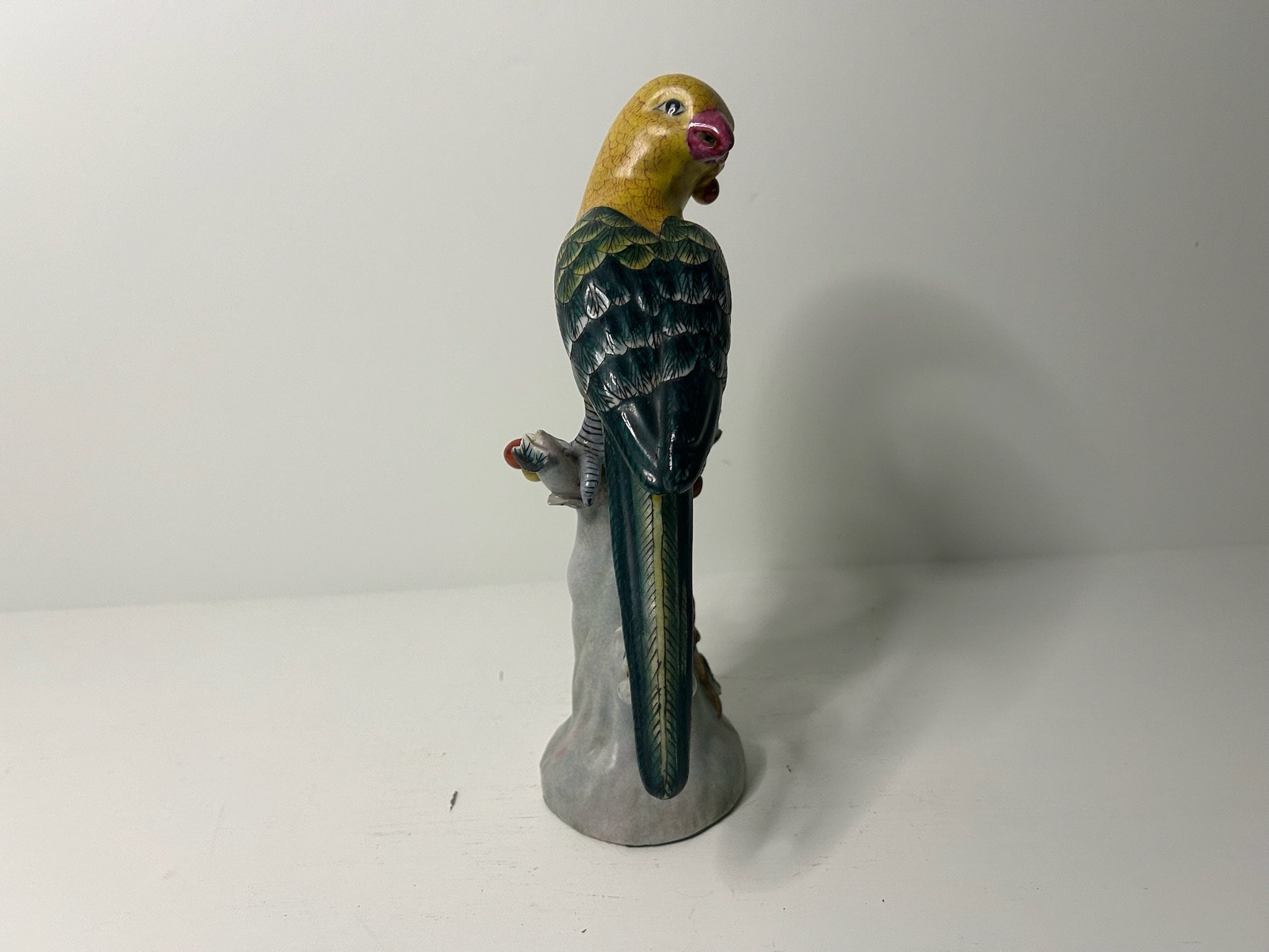 Vintage Chinese Asian Parrot Bird Figurine - Etsy
