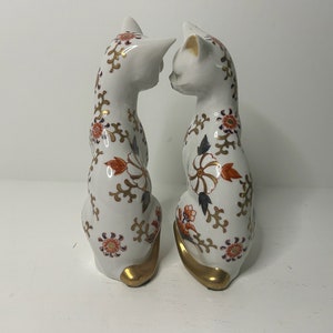 Pair of Vintage Japanese Toyo Cat Figurines - Etsy