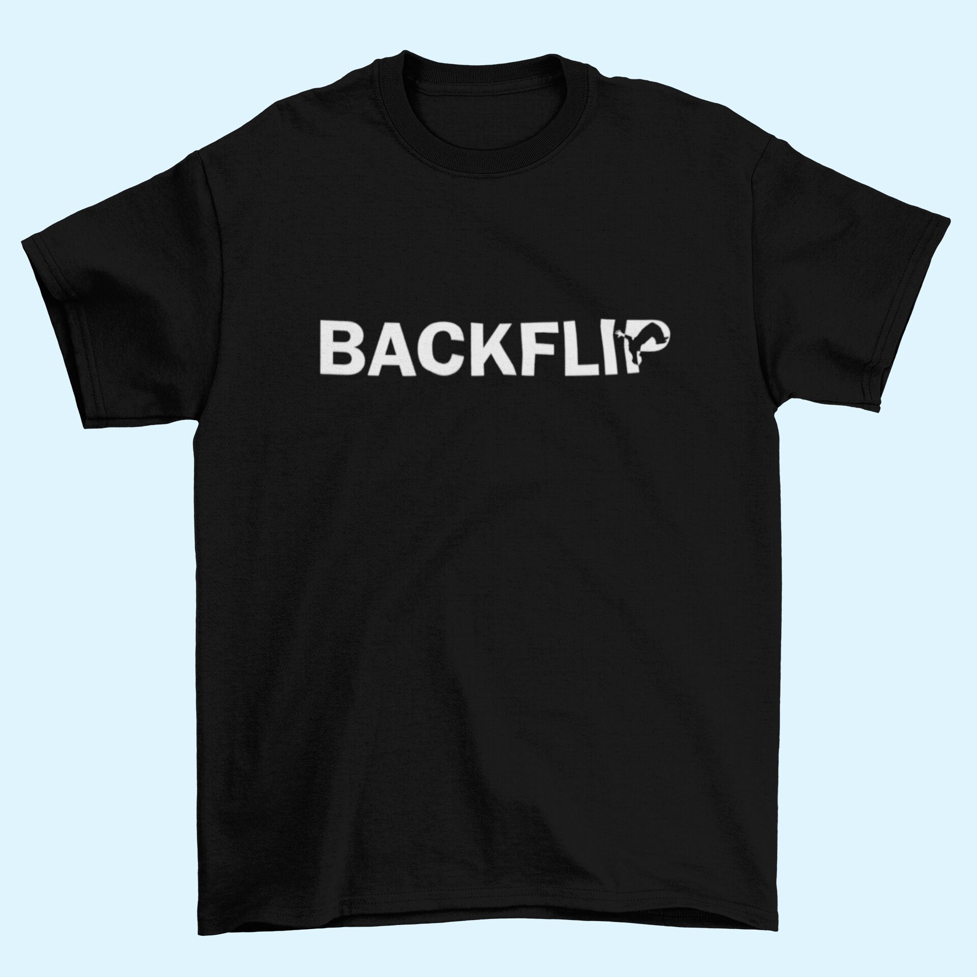 Parkour Backflip Silhouette
