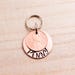 Penny Pet ID Tag, Copper Penny Dog Name Tag, Dog Collar ID Charm, Cat ...