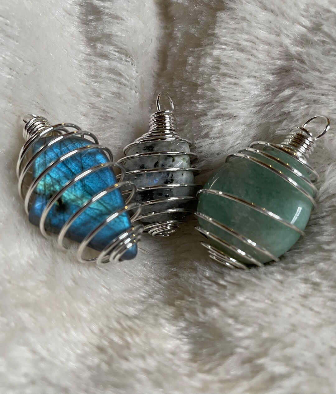 Cage for Tumbled Stones | Expandable Cage for Necklaces | Carry a ...