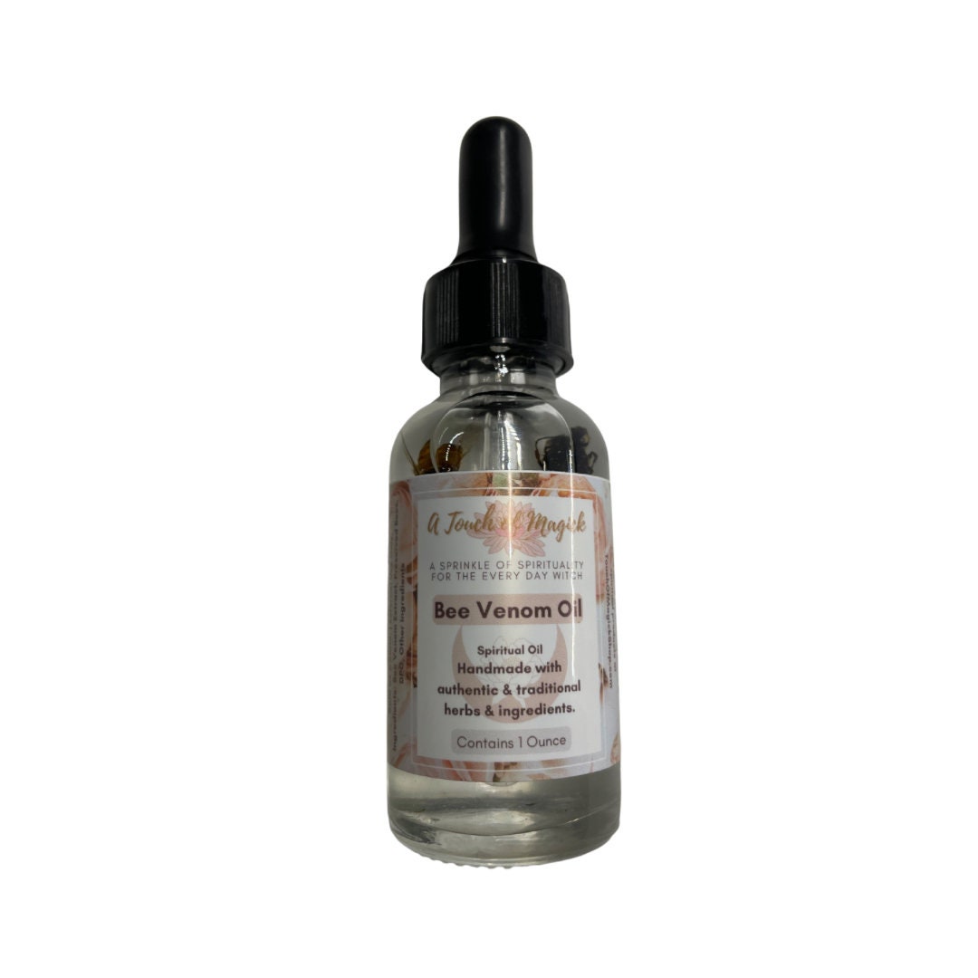 Bee Venom Oil | Contains 1 Ounce | Made With Natural & Authentic ...