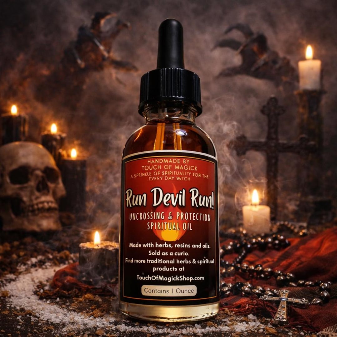 Run Devil Run! Spiritual Oil | Made With Traditional Ingredients ...